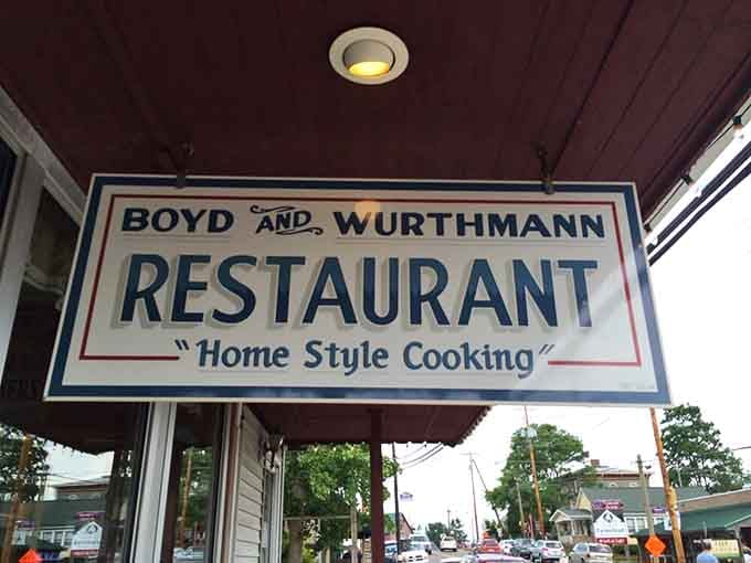 "Home Style Cooking" isn't just a slogan; it's a promise this place has kept faithfully forever.