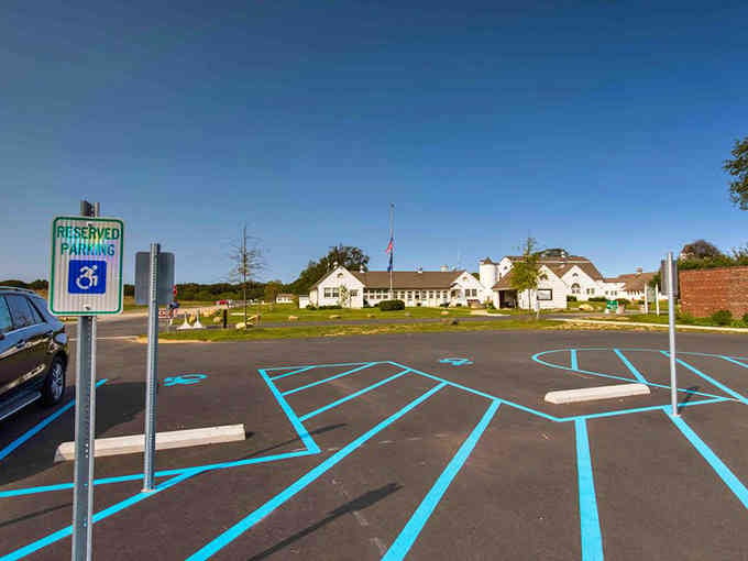 The parking lot stays refreshingly empty because the best things require a little effort to reach.