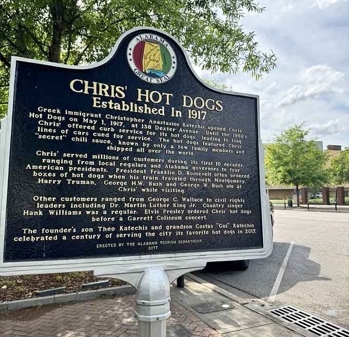 When a place gets its own historical marker, you know you're not just eating lunch, you're experiencing living history.