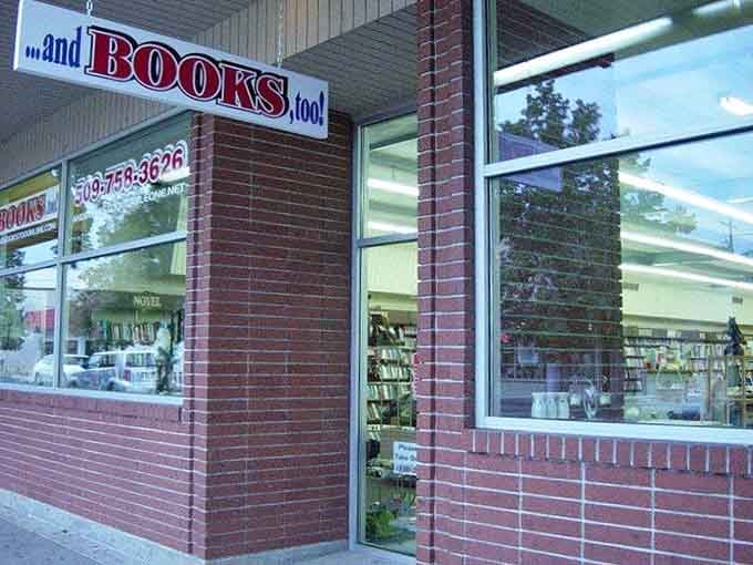 Independent bookstores surviving and thriving, proving that small towns still appreciate the smell of real pages turning.