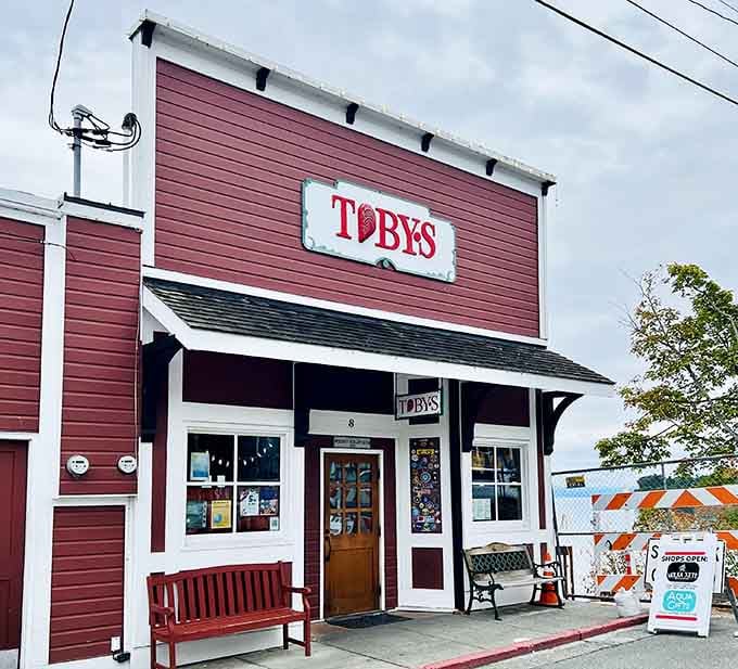 Toby's Tavern in its historic glory, where the building's seen more celebrations than most wedding chapels.