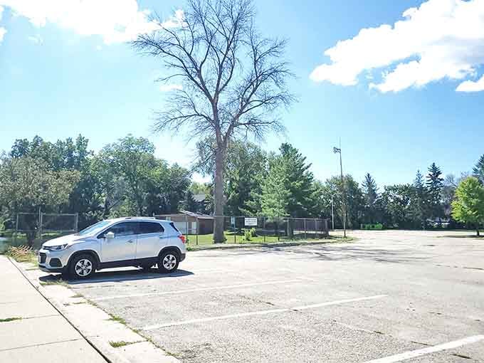 Ample parking means the hardest part of your visit is deciding which amazing spot to explore first.