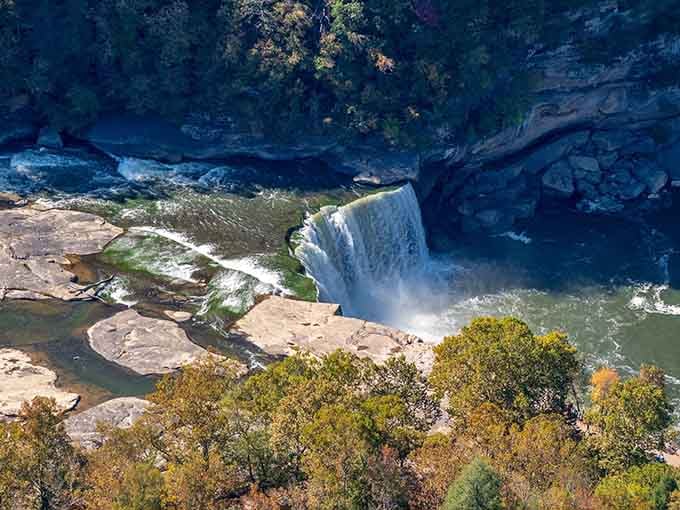 From above, you realize this geological masterpiece has been impressing visitors long before Instagram made it official.