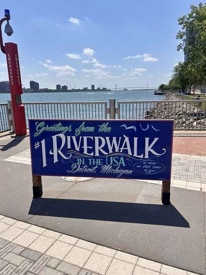 That "#1 Riverwalk in the USA" claim isn't just hometown pride; it's a well-deserved badge of honor.