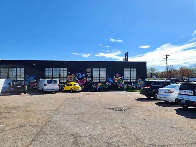 When the parking lot looks like this, you know you've found something special that the whole city's in on.