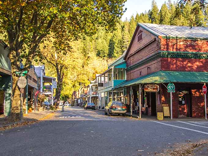 Fall transforms Main Street into a postcard that makes you wonder why anyone lives anywhere else, honestly.