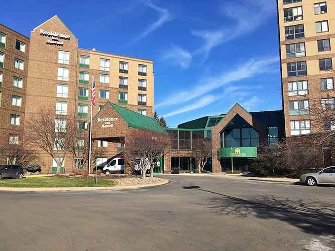The exterior promises nothing of the tropical wonderland hiding inside, making it Minnesota's best-kept architectural secret.