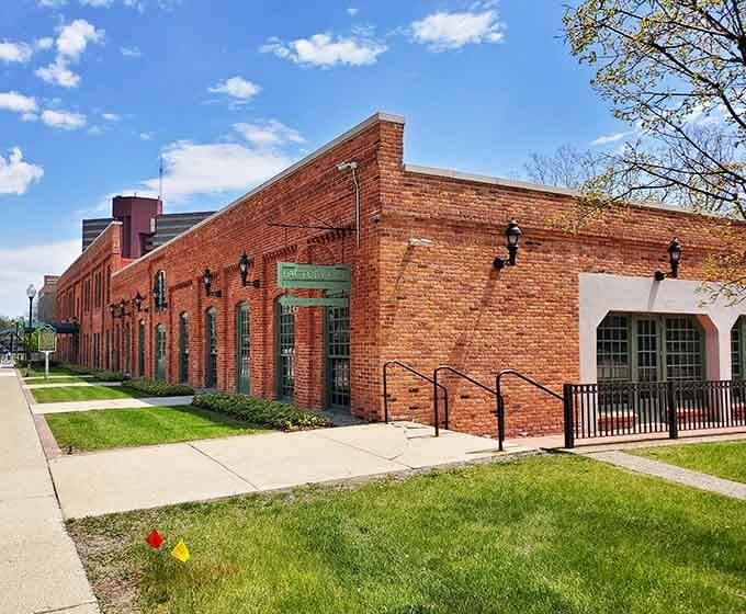 Durant-Dort Factory One stands as testament to industrial heritage while housing modern creative enterprises today.