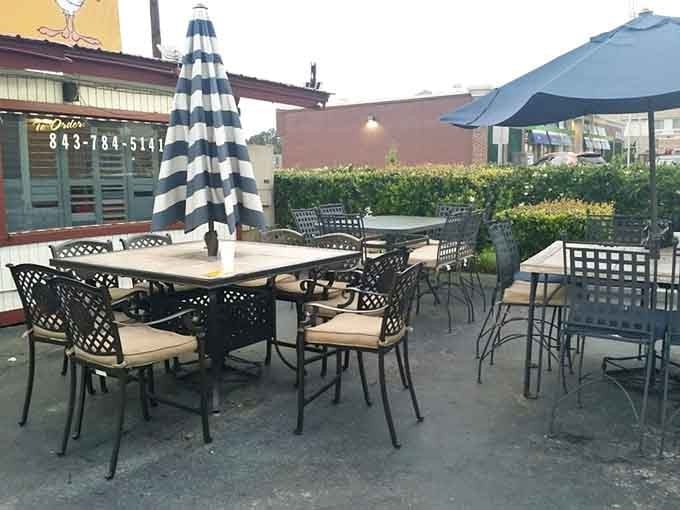 More outdoor seating options mean you can linger longer, which you'll definitely want to do after tasting the food.