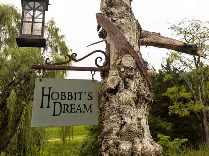 The hand-painted sign announces your arrival at a destination that exceeds every fantasy-loving expectation you had.