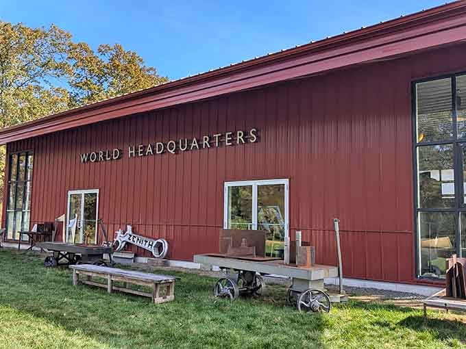 World Headquarters indeed&mdash;where else would you coordinate an empire of wonderfully weird outdoor art installations?
