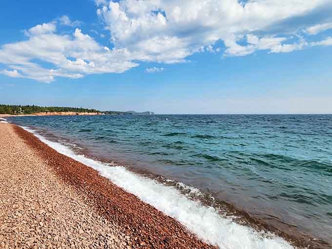 Waves rolling over singing stones create a soundtrack that no recording can truly capture or replicate.