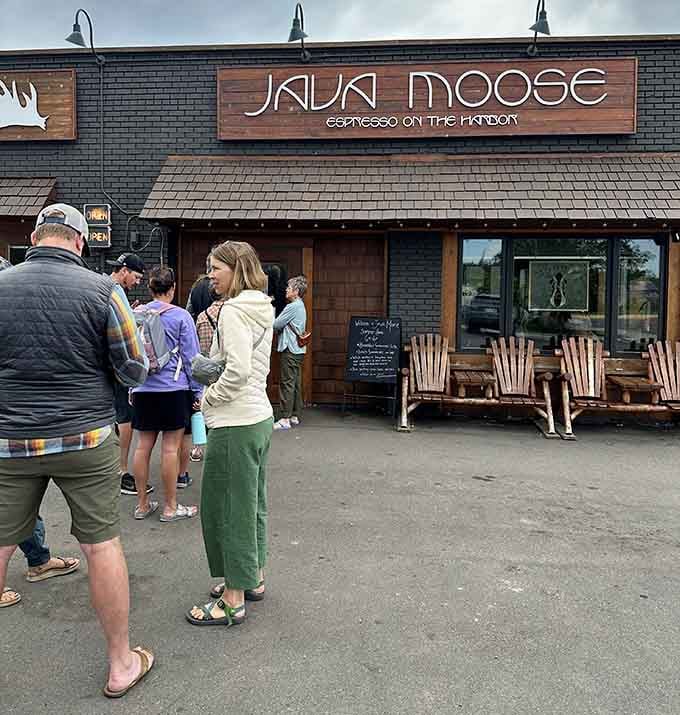 When there's a line out the door, you know the locals have already voted with their wallets.