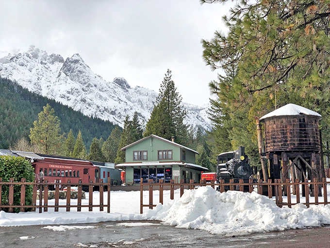 Winter views of Mount Shasta remind you why people have been drawn to this area for generations.