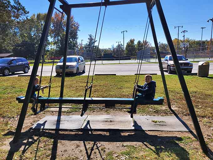 These swings prove that some thrills never get old, no matter how many birthdays you've celebrated since childhood.