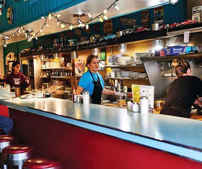 Behind every great diner is a team that knows exactly what they're doing, and it shows.