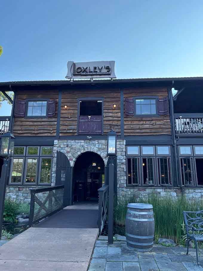 The entrance welcomes you like an old friend, promising good food and even better times just beyond that door.