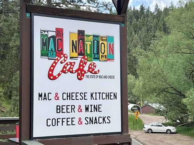 Beer, wine, coffee, and snacks join the mac and cheese party&mdash;this place understands what people really want.
