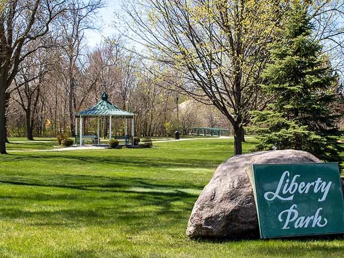 Liberty Park offers the kind of peaceful green space where you can actually relax without dodging crowds or parking meters.
