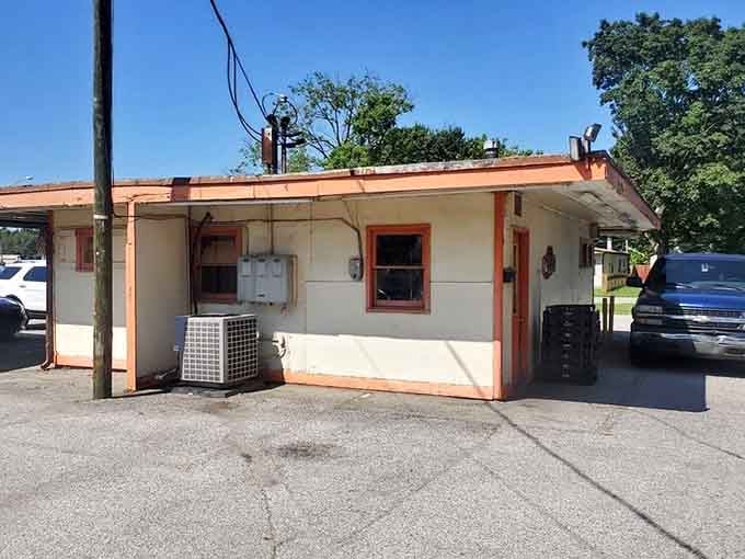 The back view shows this isn't some modern recreation &ndash; it's an authentic piece of Indianapolis dining history.