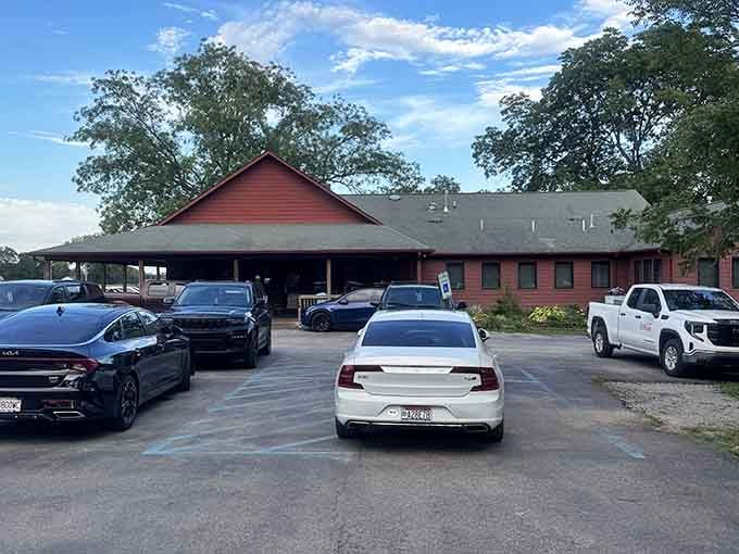 A packed parking lot is always the most honest restaurant review you'll ever find anywhere.