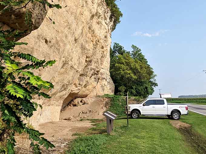 Pull up, park free, and step into ten millennia of human history without fighting for a spot or feeding a meter.