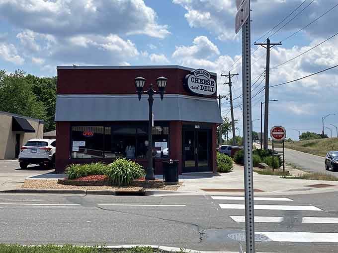 The storefront sits ready to welcome hungry souls seeking salvation in the form of exceptional deli creations.