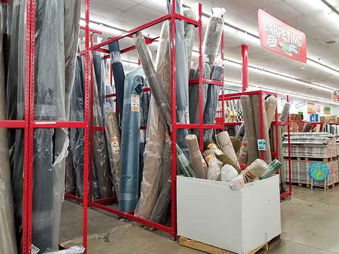 Carpets rolled and ready to transform your floors without transforming your budget into a disaster zone.