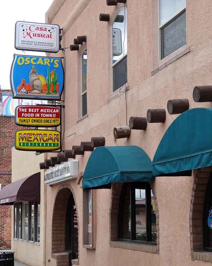 The colorful signage proudly announces what locals already know: this is where authentic Mexican food lives in Alamosa.