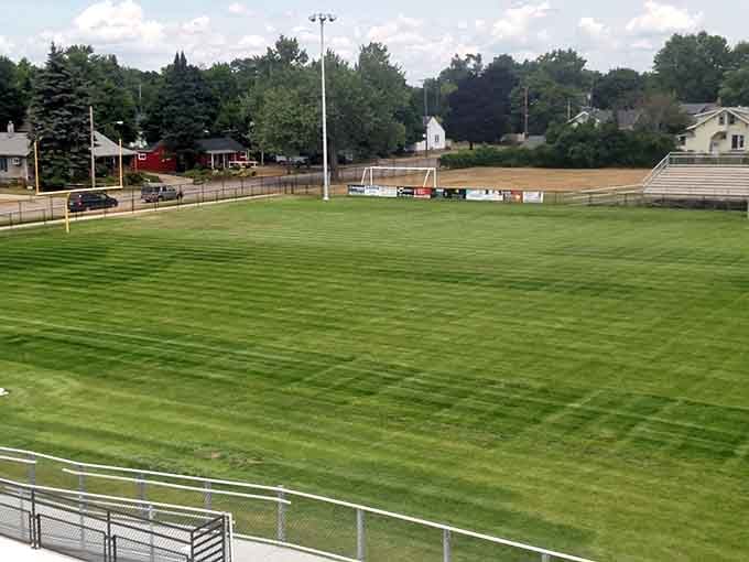 Athletic fields where kids can play without parents stressing about the cost of living eating their college funds alive.