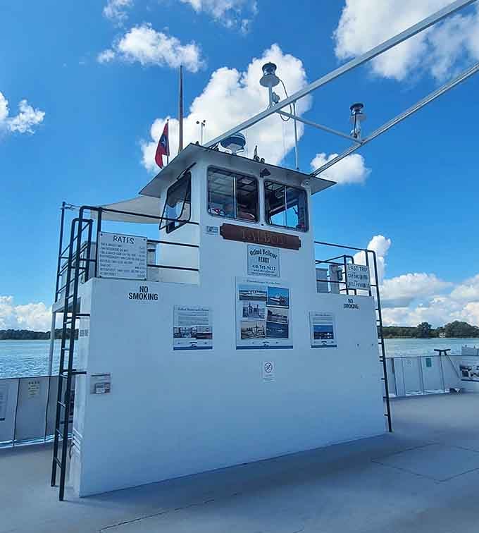 America's oldest privately-run ferry still shuttles cars across the Tred Avon, because some traditions refuse to retire gracefully.