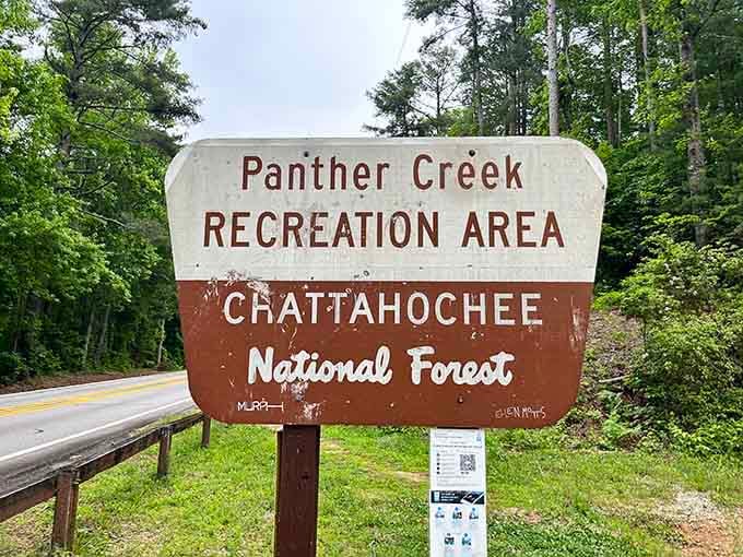This sign marks the beginning of your adventure into one of Georgia's best-kept secrets.