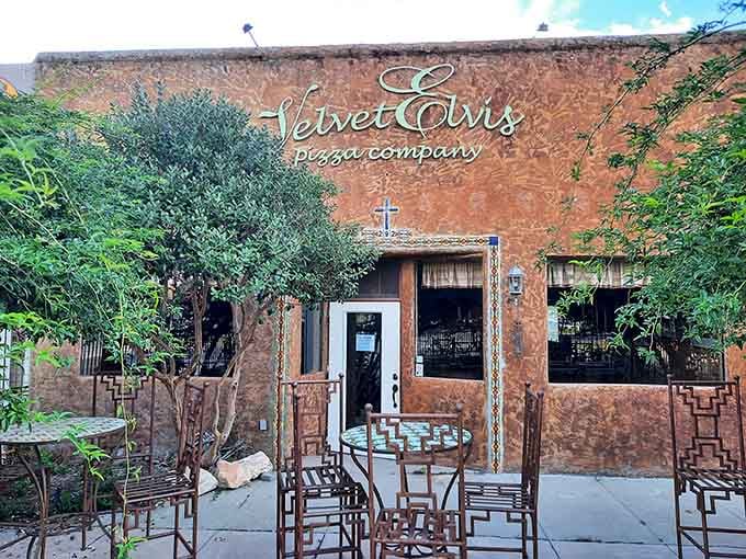Velvet Elvis Pizza Company brings quirky charm to historic brick, because even time capsules need good food and fun.