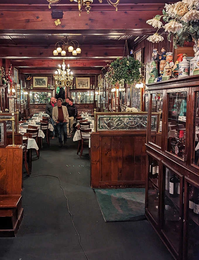 Multiple dining rooms filled with character, history, and the aroma of decades' worth of perfectly grilled beef.