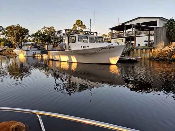 Keaton Beach boat ramp provides Gulf access without the country club fees or snooty marina attitudes found elsewhere.