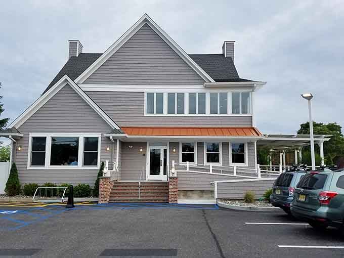 Half Moon Point serves coastal cuisine in a setting that understands presentation matters almost as much.