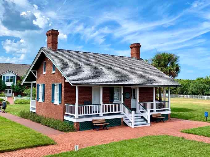 The historic dwelling shows how keeper families lived, worked, and thrived in this unique waterfront community.
