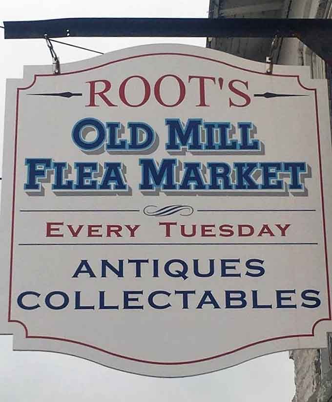 That sign says it all: Every Tuesday, this place transforms into Pennsylvania's best-kept shopping secret.