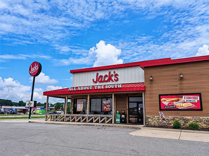 Jack's promises Southern comfort food that understands biscuits are a food group, not just a side dish.