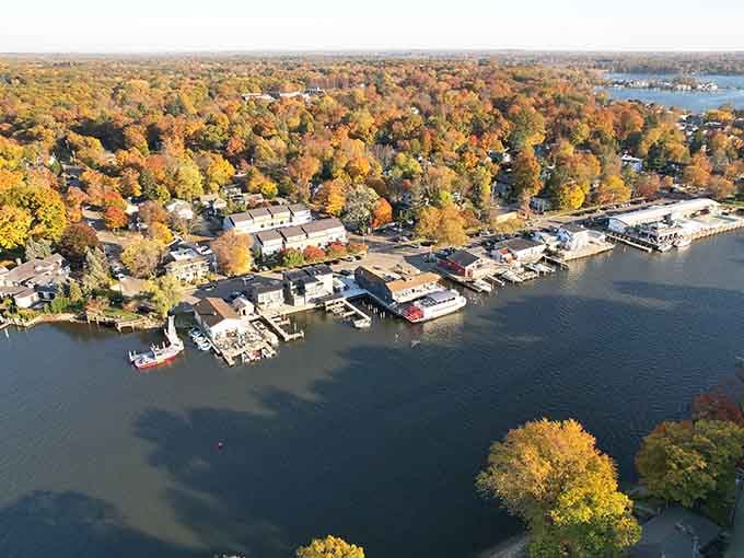 Autumn paints Saugatuck in colors that make you understand why artists have flocked here for generations.