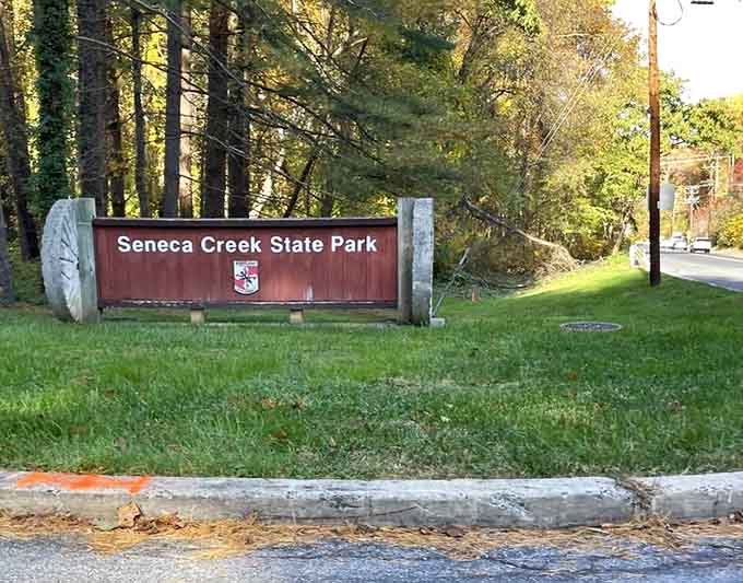 This sign marks the entrance to over 6,000 acres of Maryland beauty that's been hiding in plain sight.