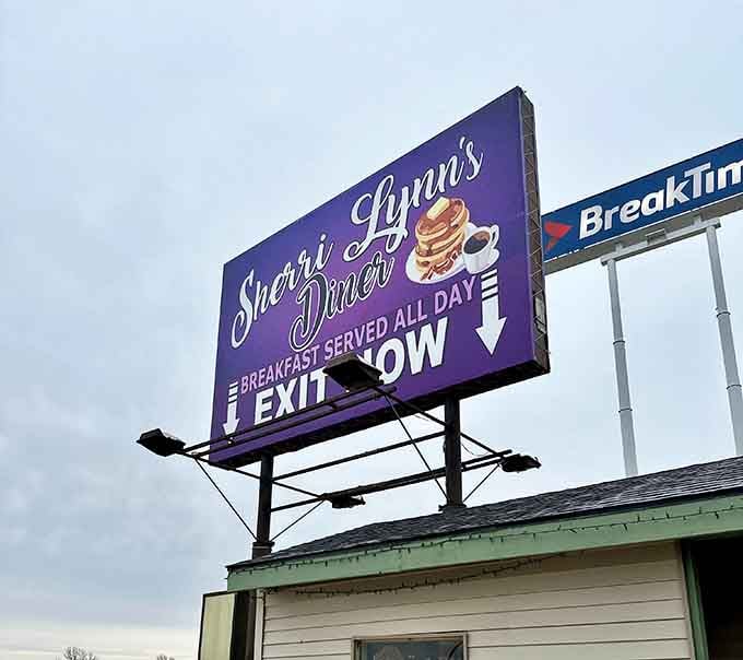 That billboard doesn't lie&mdash;breakfast really is served all day, which is exactly the kind of flexibility we all need.