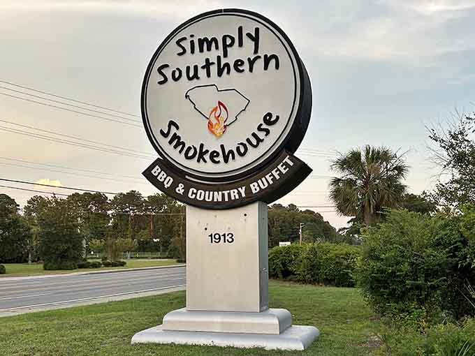 The sign that beckons locals and smart tourists who know where the real food lives.