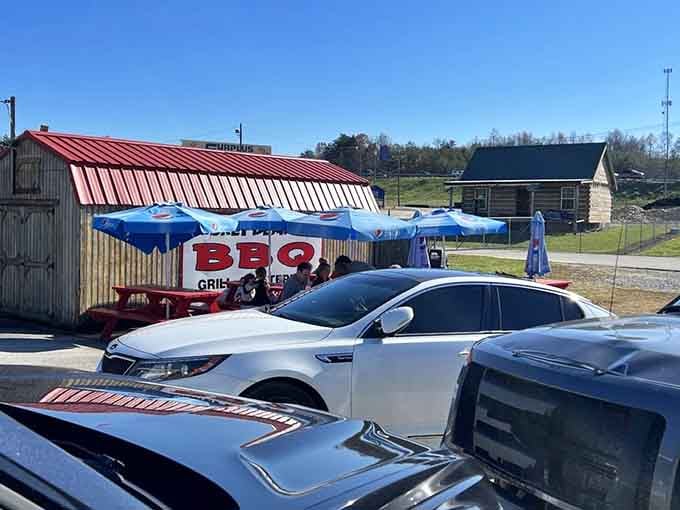 A packed parking lot is always the best sign&mdash;locals know where the good stuff is hiding.