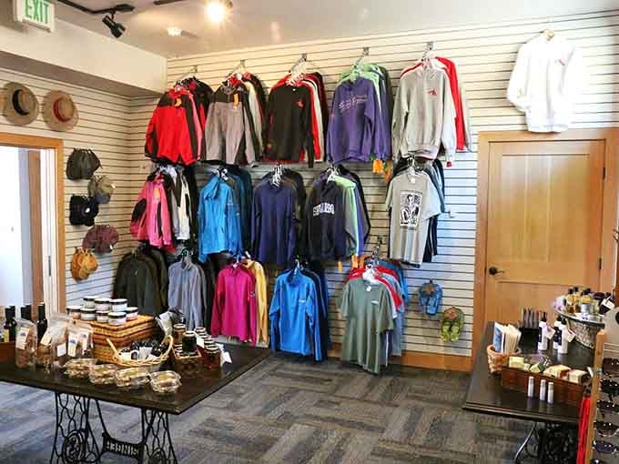 The gift shop where souvenirs actually remind you of good memories instead of impulse purchases.