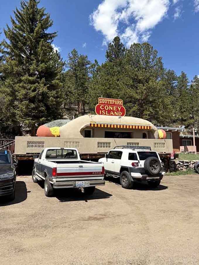 Dirt parking lot charm reminds you that the best food rarely needs fancy surroundings to taste absolutely incredible.