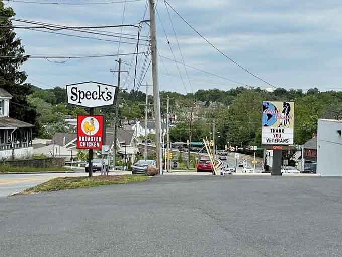 The road leads here for a reason, because sometimes the best destinations are the ones serving incredible fried chicken.