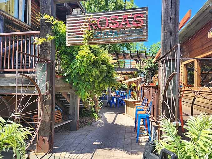 Rosa's beckons with an entrance so inviting, even your diet will understand why you're about to cheat.