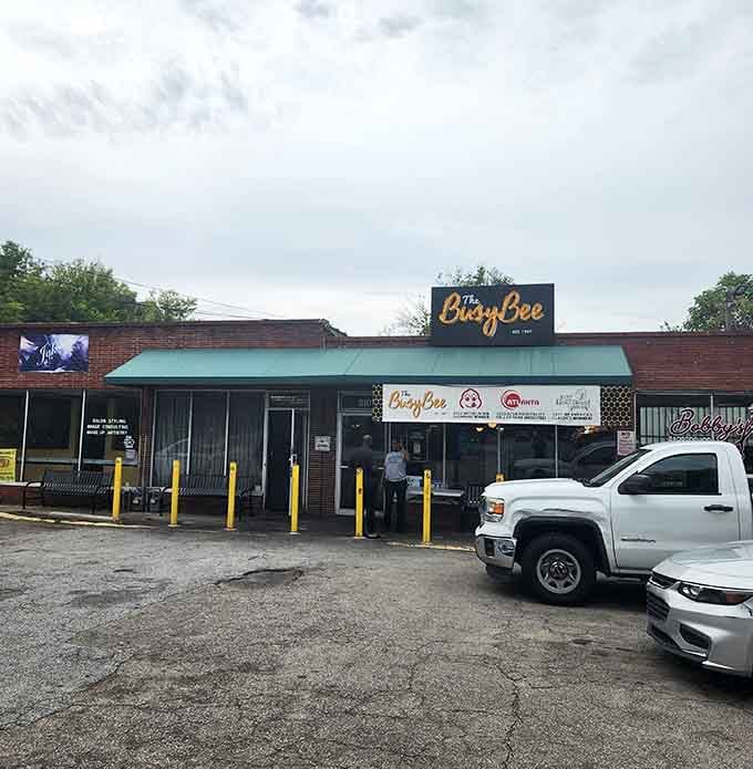 The exterior might not win beauty contests, but what's inside has been winning hearts for generations of hungry Atlantans.