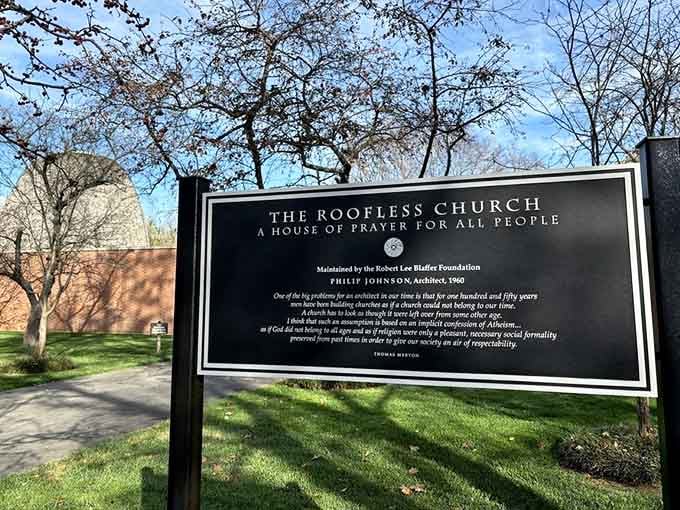 When a sign promises "a house of prayer for all people," it's not just marketing speak.